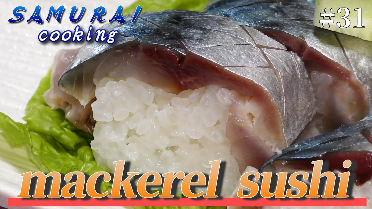 How to make mackerel sushi - YouTube