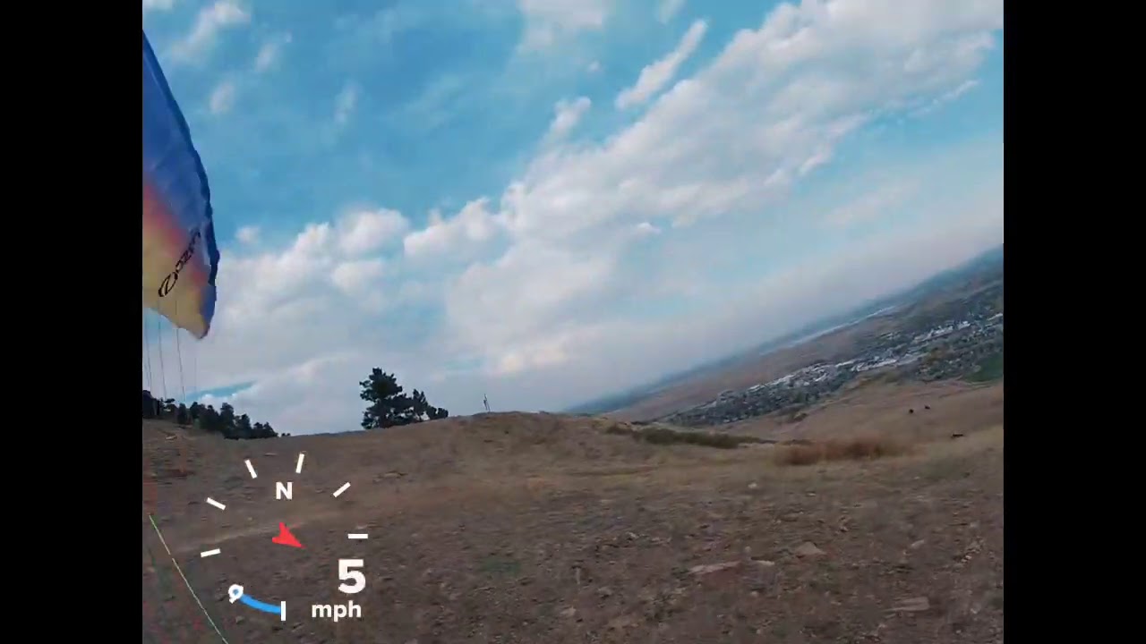 First flight on Ozone Zero 3 17m - YouTube