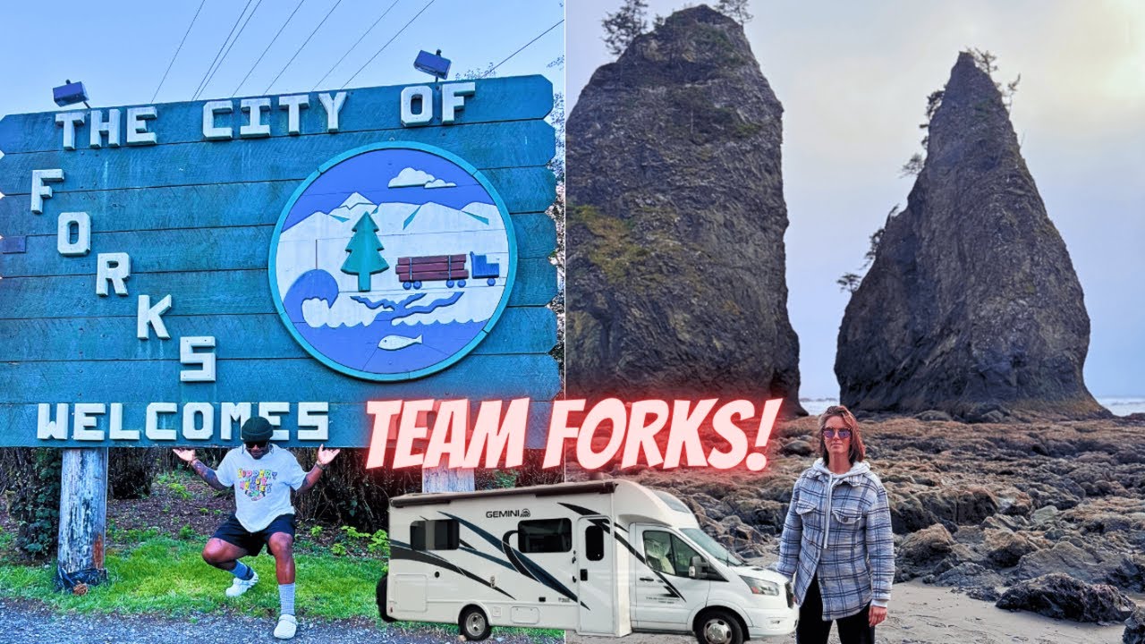 Exploring Forks Beaches: Skipping Vampires for Stunning Views! | Full-Time RV Adventure - YouTube