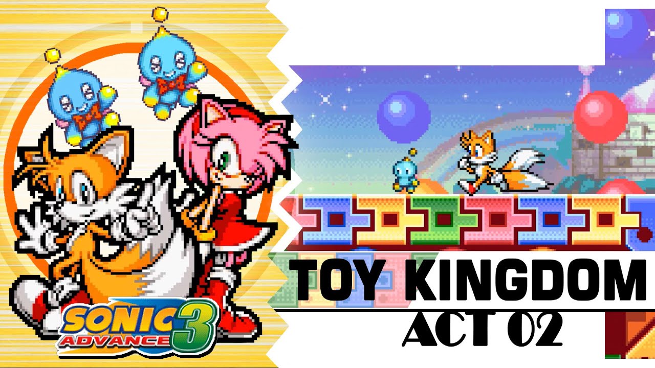 Collecting Chao is Tedious 🥴😩🥱 - Toy Kingdom Act 2 (GBA) SONIC ADVANCE ...