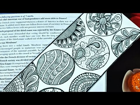 Mandala art bookmark | Easy mandala art bookmark for beginners | step ...