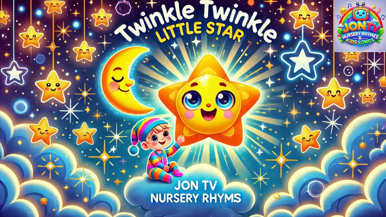 Twinkle Twinkle Little Star 🌟 | Magical Nursery Rhyme for Kids | Jon TV ...