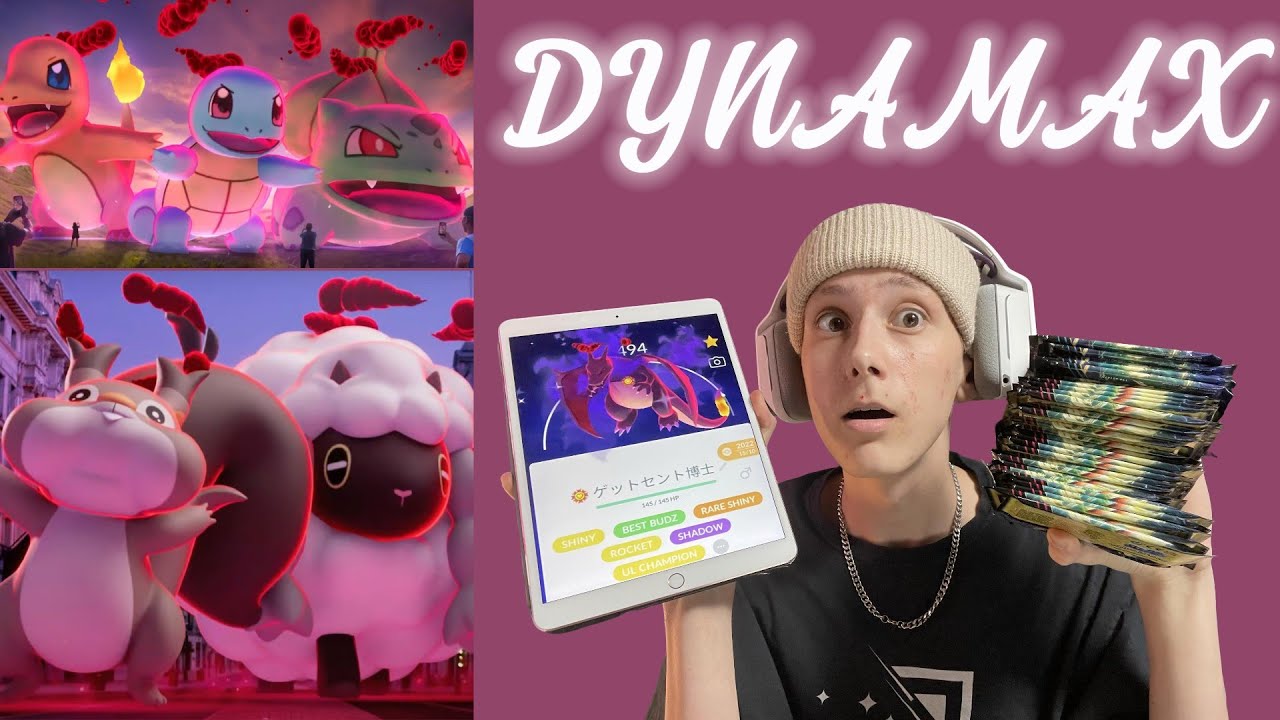 POKEMON GO! *NEW* SHINY DYNAMAX RAIDS! 100 PACK OPENING! - YouTube