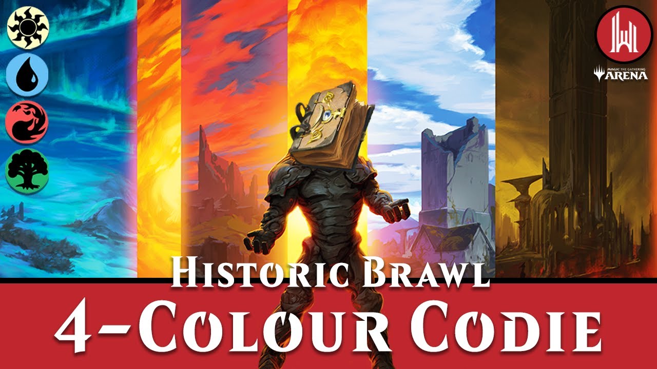 Historic Brawl Deck Tech - 4-Colour Codie - MTG Arena - YouTube