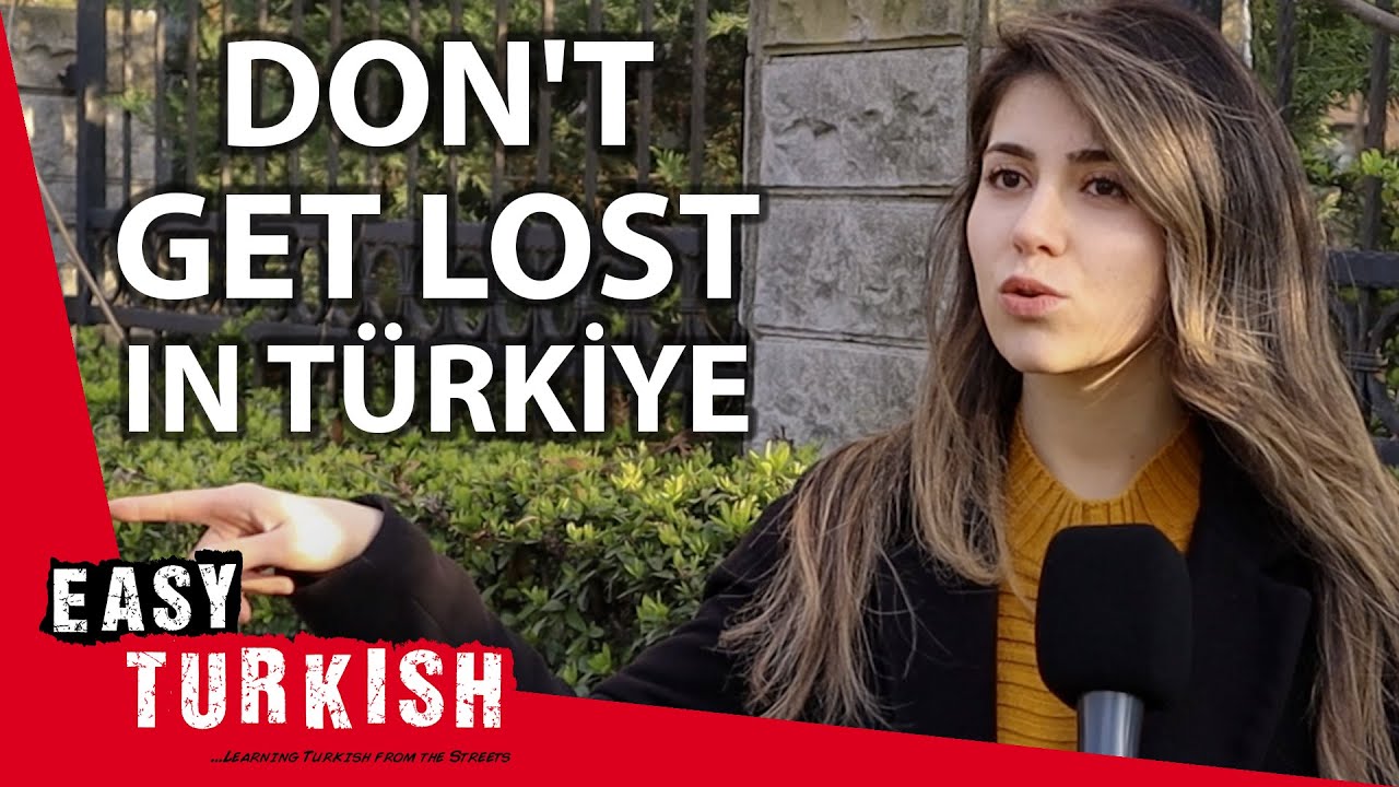 How to Get Directions in Türkiye | Super Easy Turkish 61 - YouTube