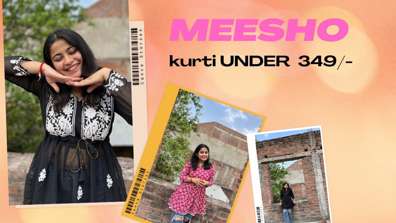 MEESHO KURTI HAUL | under 349/- | Princi Gupta - YouTube