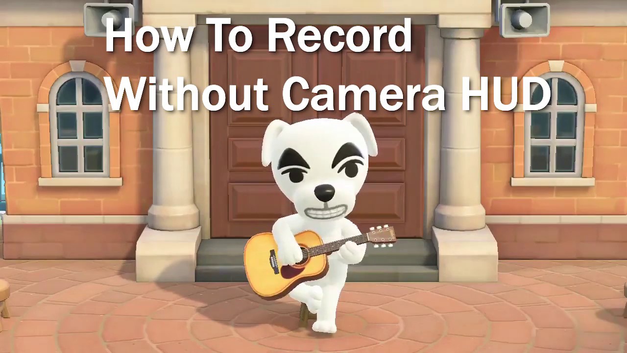 Animal Crossing New Horizons - How To Remove/Hide Camera HUD (Patched ...