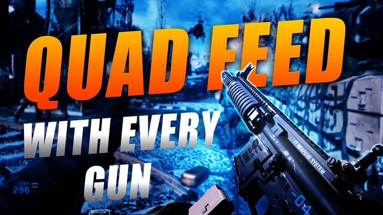 Quad Feed with EVERY GUN in MODERN WARFARE Series! #8 - Call of Duty ...
