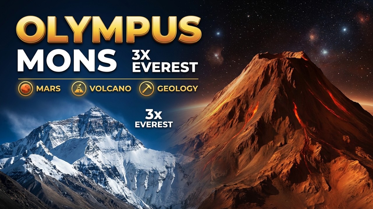 The Tallest Mountain in Solar System - Olympus Mons. - YouTube