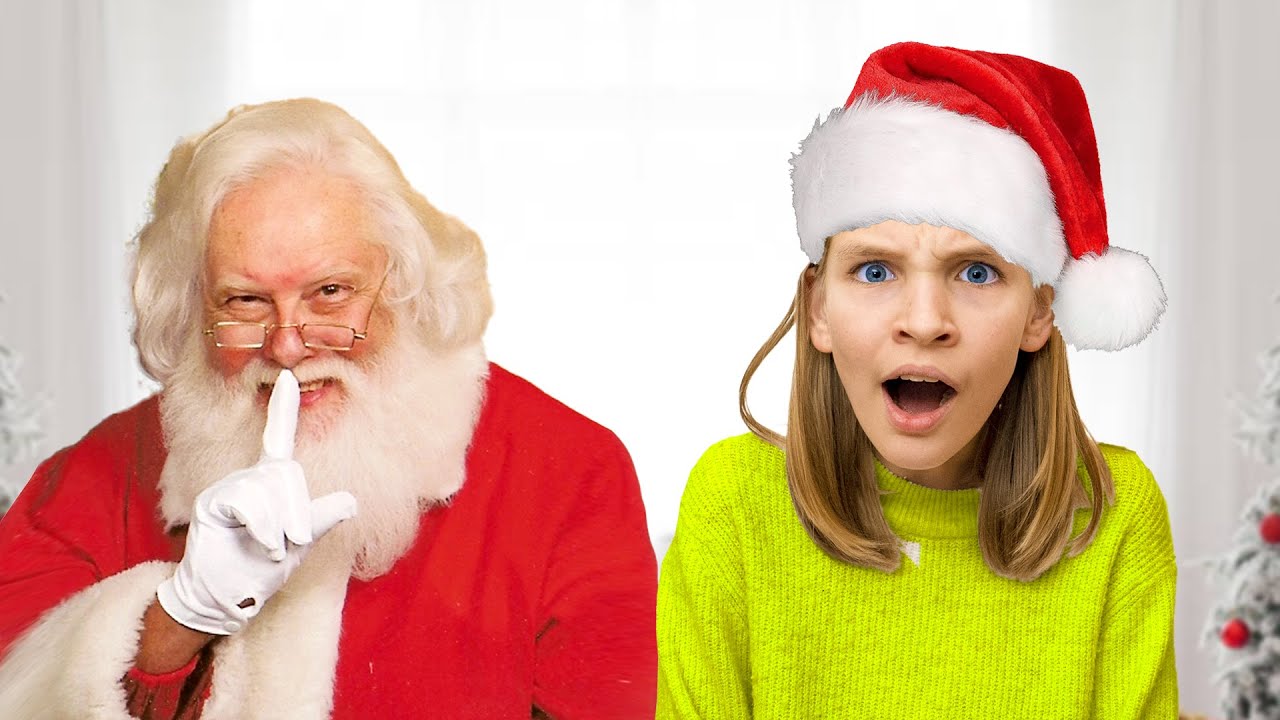 Christmas fun for kids about Amelia and Santa Claus - YouTube