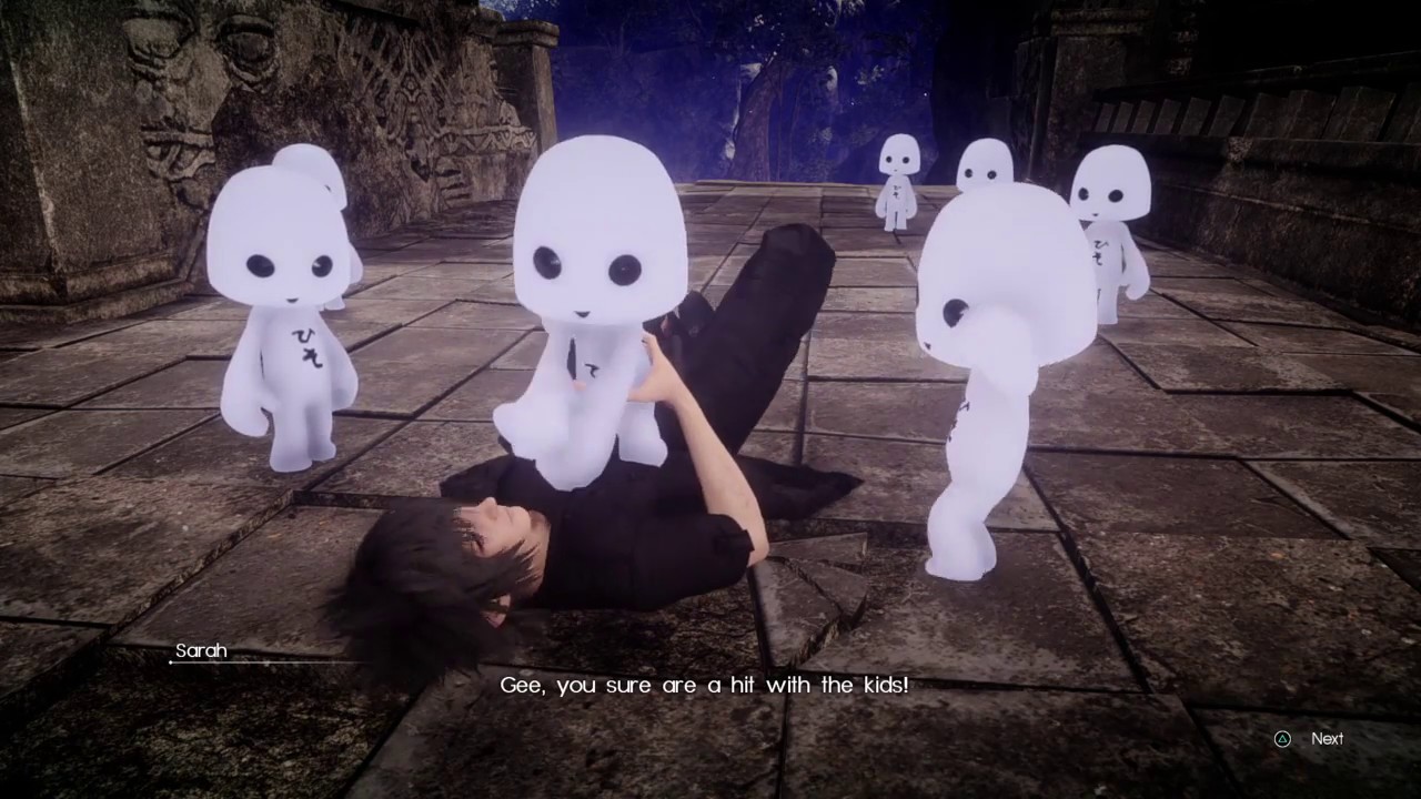 Terra Wars x FFXV - Noctis and Hiso Aliens Adorable moment - YouTube