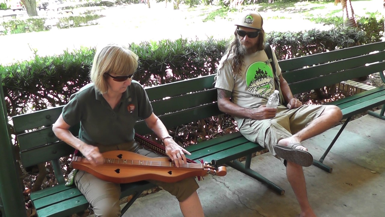 Jan Potts, Friends of the mountain dulcimer. Fort Caroline jam session ...