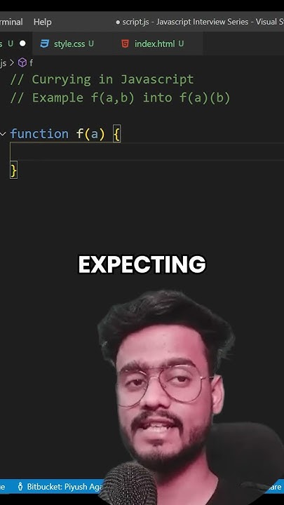 Normal vs Currying Function #frontend #reactjs #javascript - YouTube