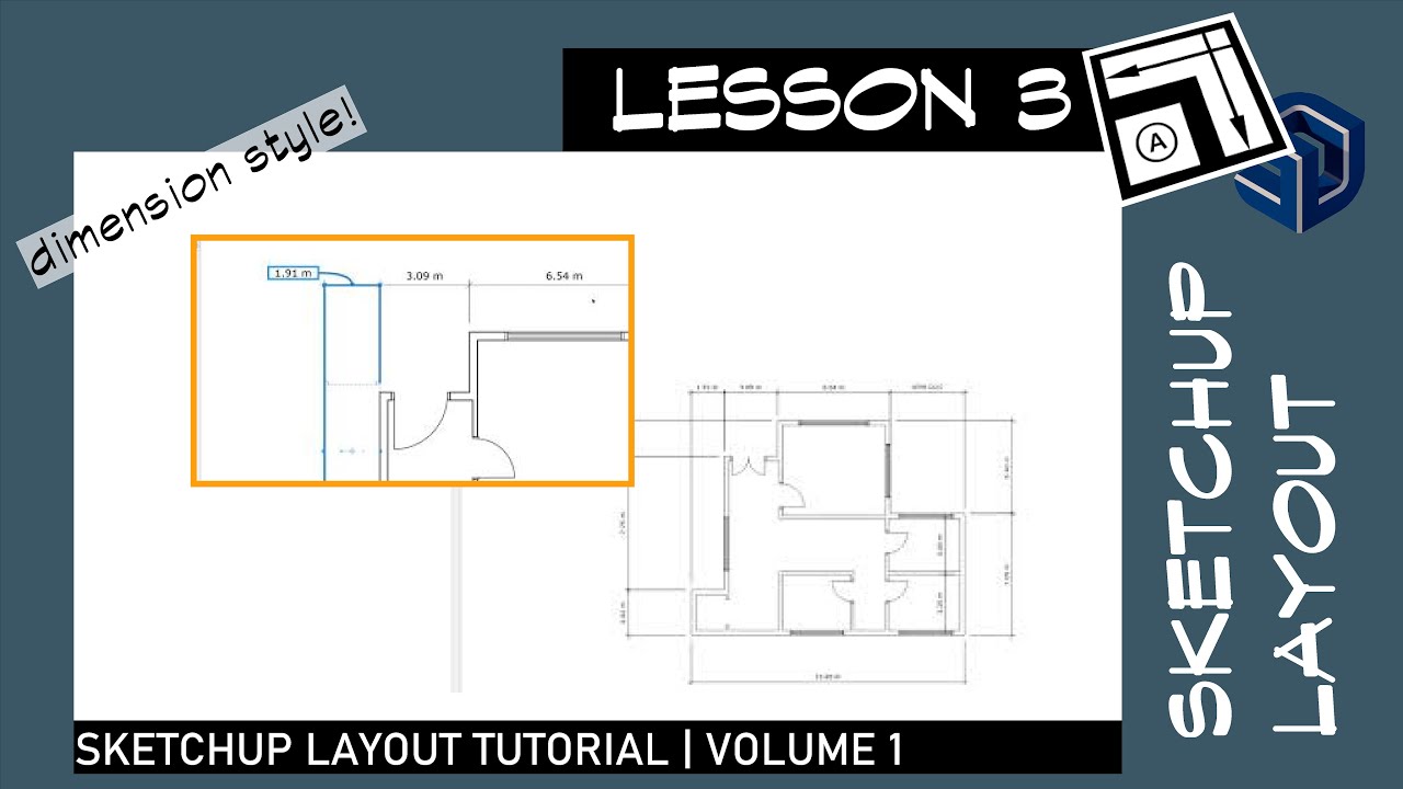 Sketchup Layout 3 How To Use Dimension Styles YouTube Sketchup Layout 3 How To Use Dimension Styles YouTube