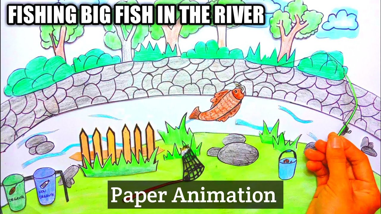 Simple paper animation - YouTube