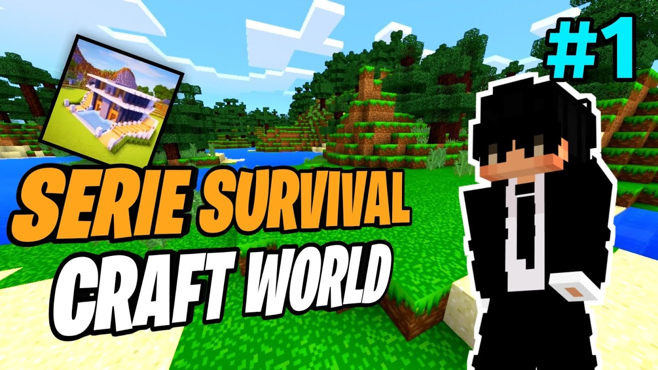 Craft World Master Block 3d - Serie Survival (#1) - YouTube