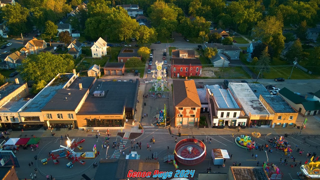 Genoa Illinois A stroll thru Genoa Days Carnival - YouTube