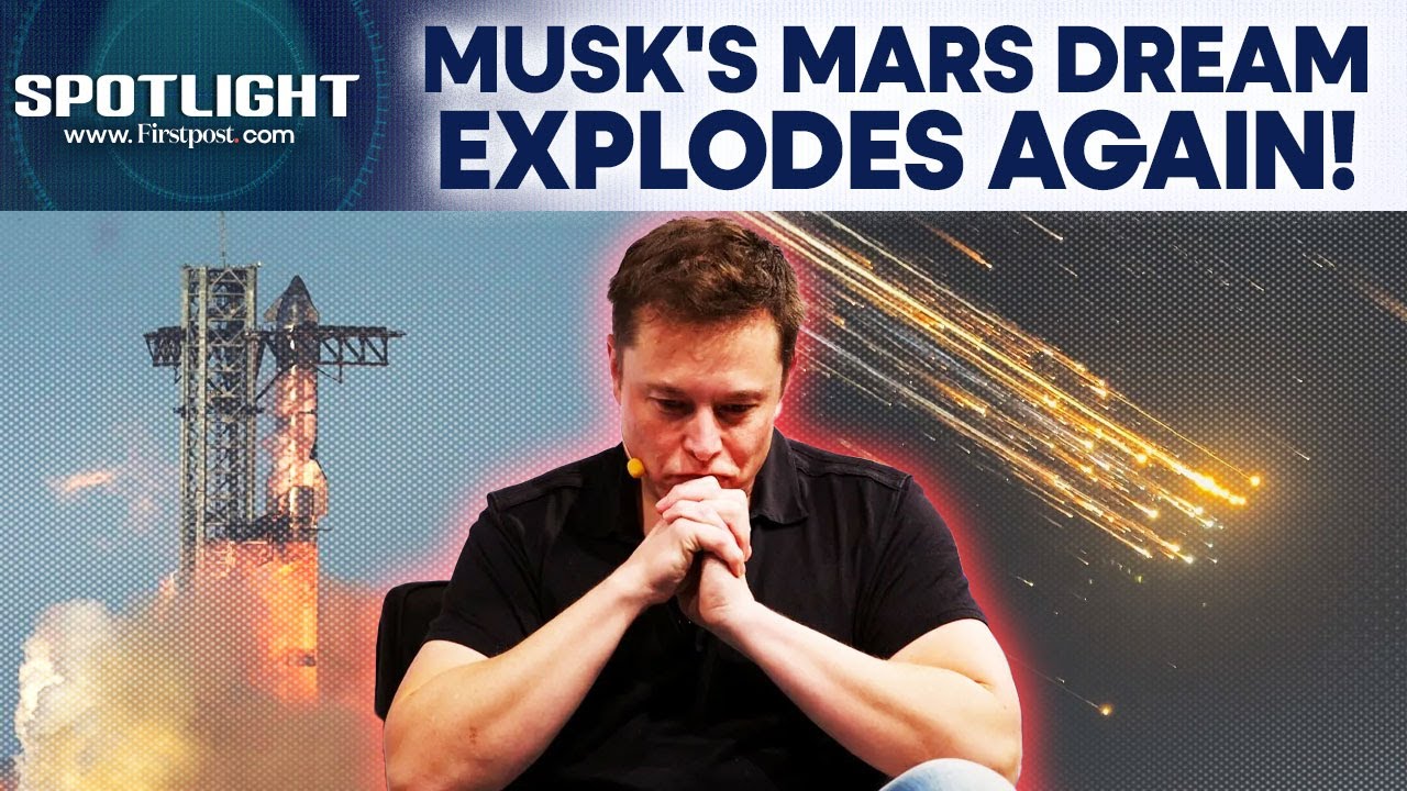 Musk's SpaceX Starship Explodes During Test Flight, Debris Streaks Over ...