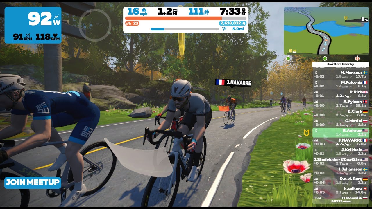 Zwift - Neokyo Makuri Islands Kappa Quest Reverse Meetup 2/23/2022 ...