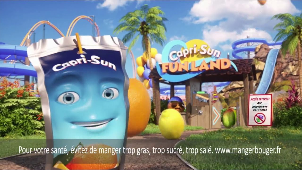 Capri-Sun - Funland "simplement bon" Pub 20s - YouTube