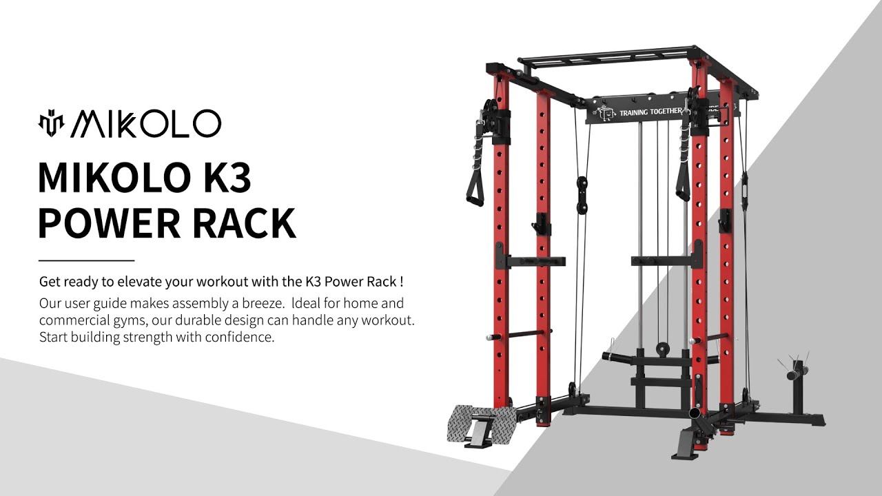 MIKOLO K3 Power Rack Installation Guide | Mikolo - YouTube