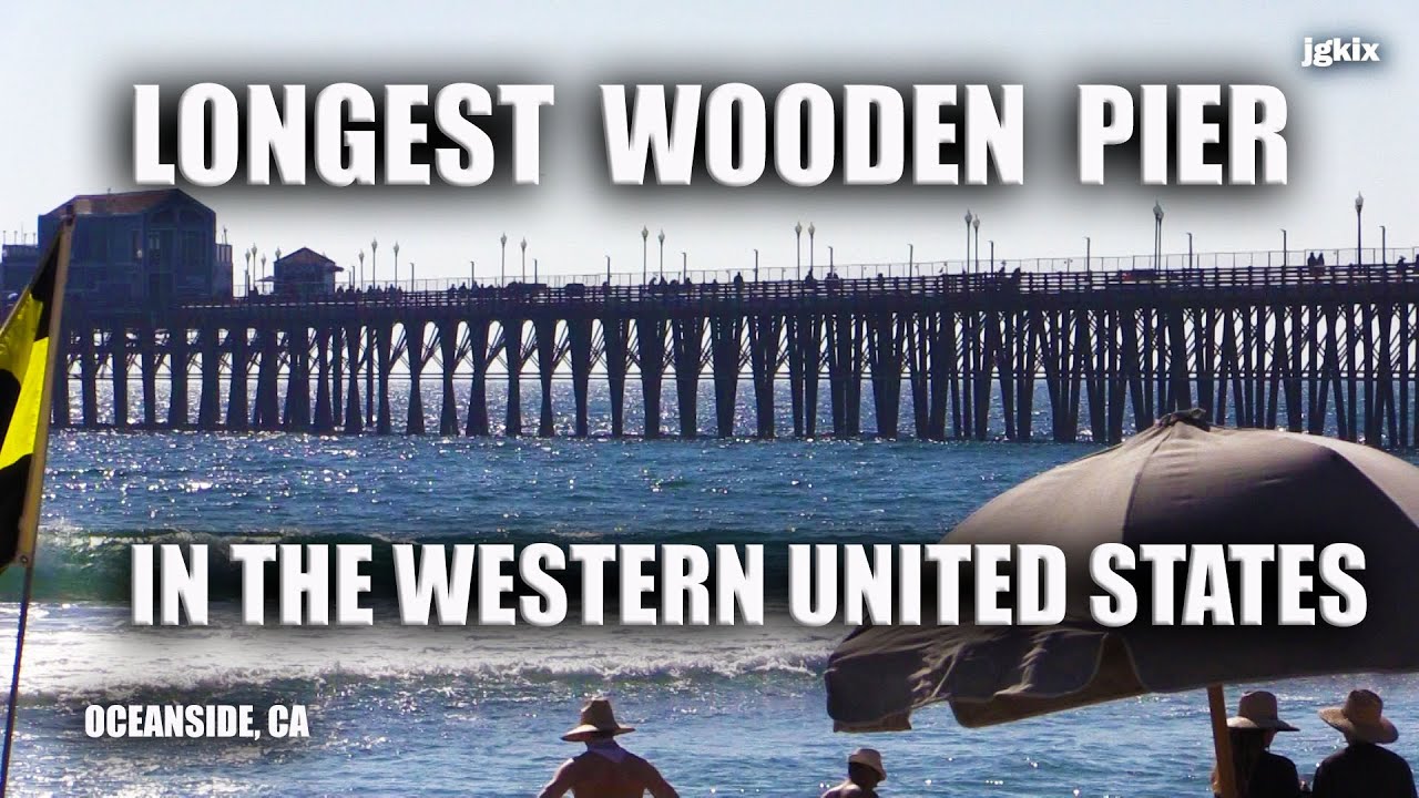 Longest Wooden Pier in the Western United States - YouTube