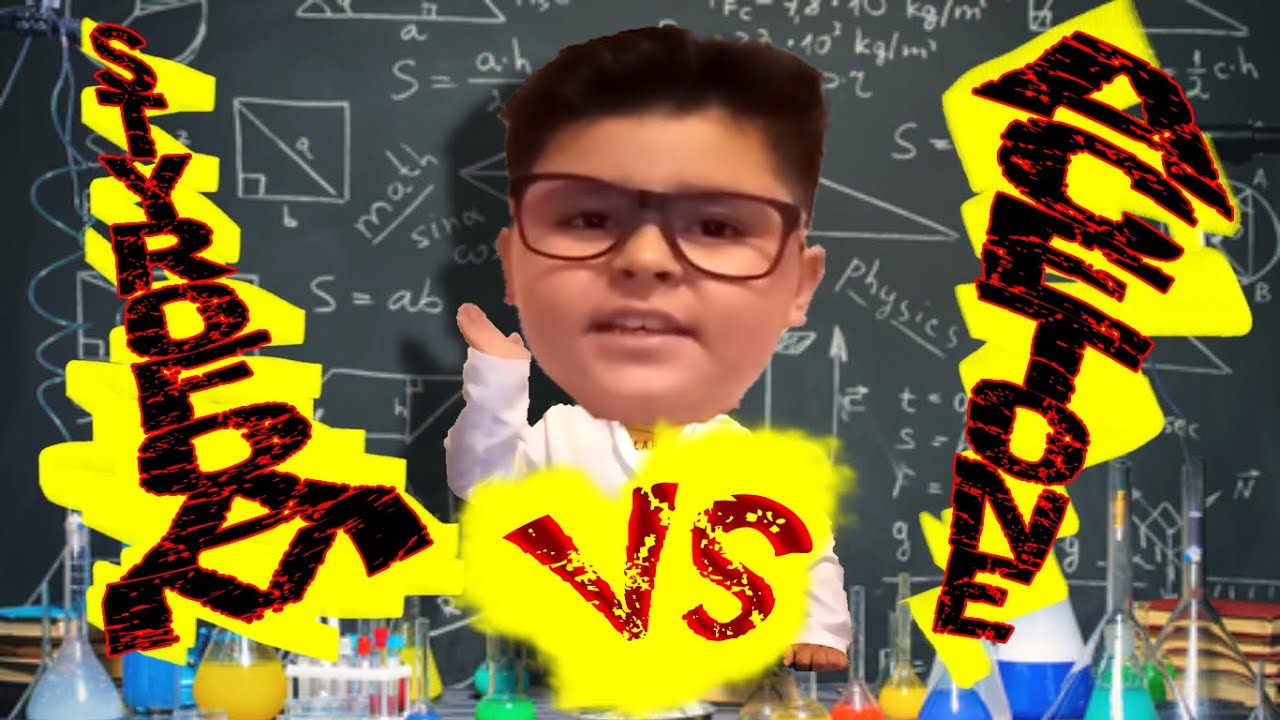 Science PRO experiment STYROFOAM VS ACETONE 🥼🧪🧫 - YouTube