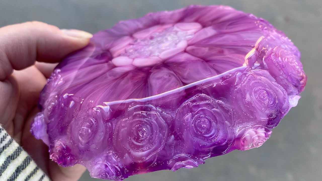 #161 NEW!! Rose edge mold- 3 weeks in the making! - YouTube