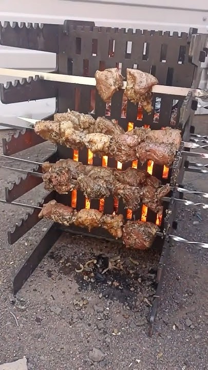 Вертикальный разборный мангал Горняк для самого вкусного шашлыка # ...