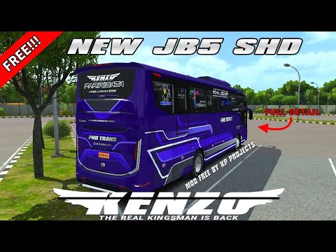 Share livery PHD Trans KENZO mod bussid JB5 kp projects||bus simulator ...