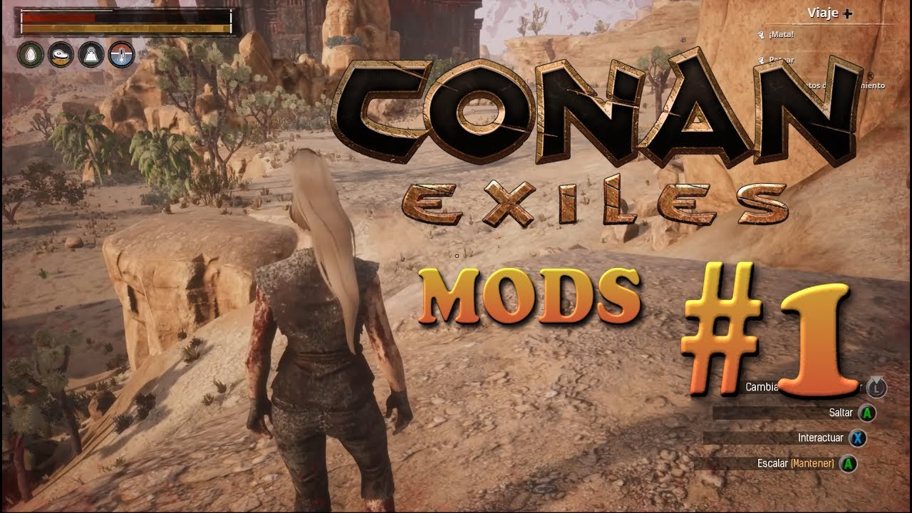 Conan Exiles MODS #1 / Comienza la aventura - YouTube
