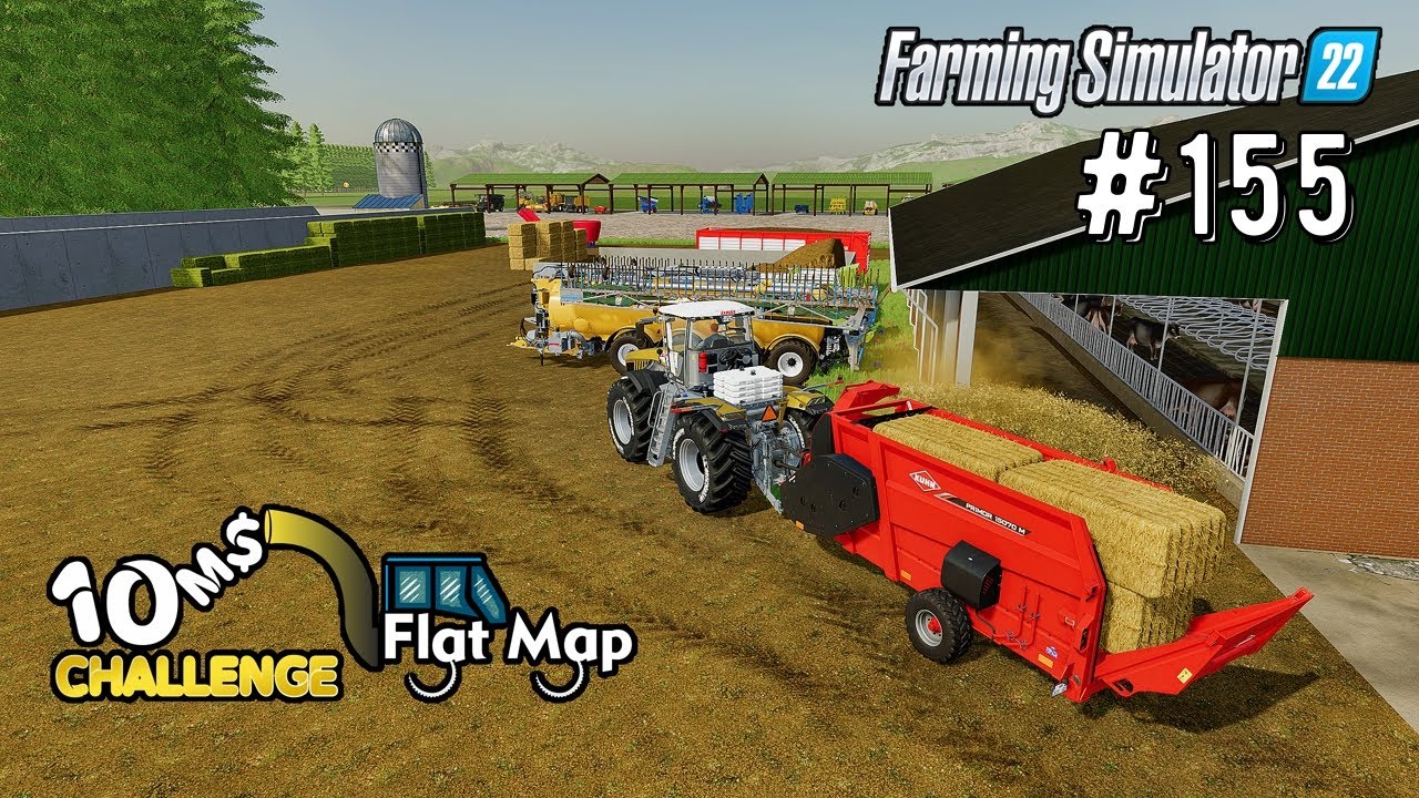 farming Simulator 22 fs22 timelapse Ep #155 Flat Map fs22 Mods - YouTube