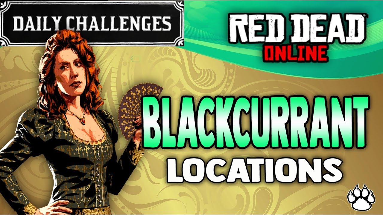 Red Dead Online - Blackcurrant Location - RDR2 Daily Challenge ...
