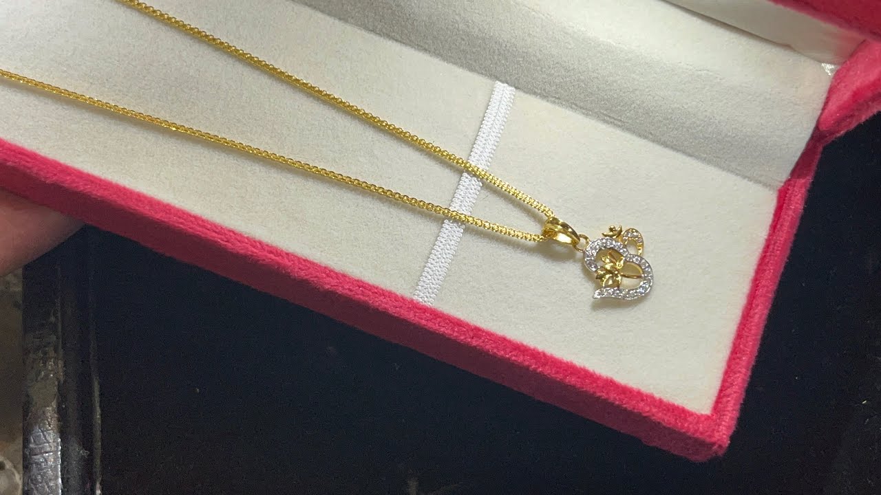 Lightweight Gold chain Lokit design / Gold chain design - YouTube