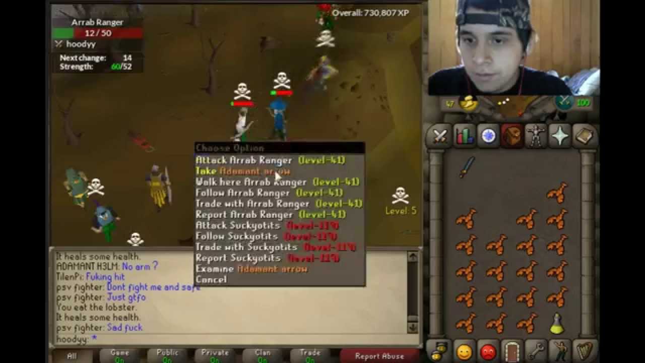 hoodyy | F2P Range/2h Pking | OSRS - YouTube