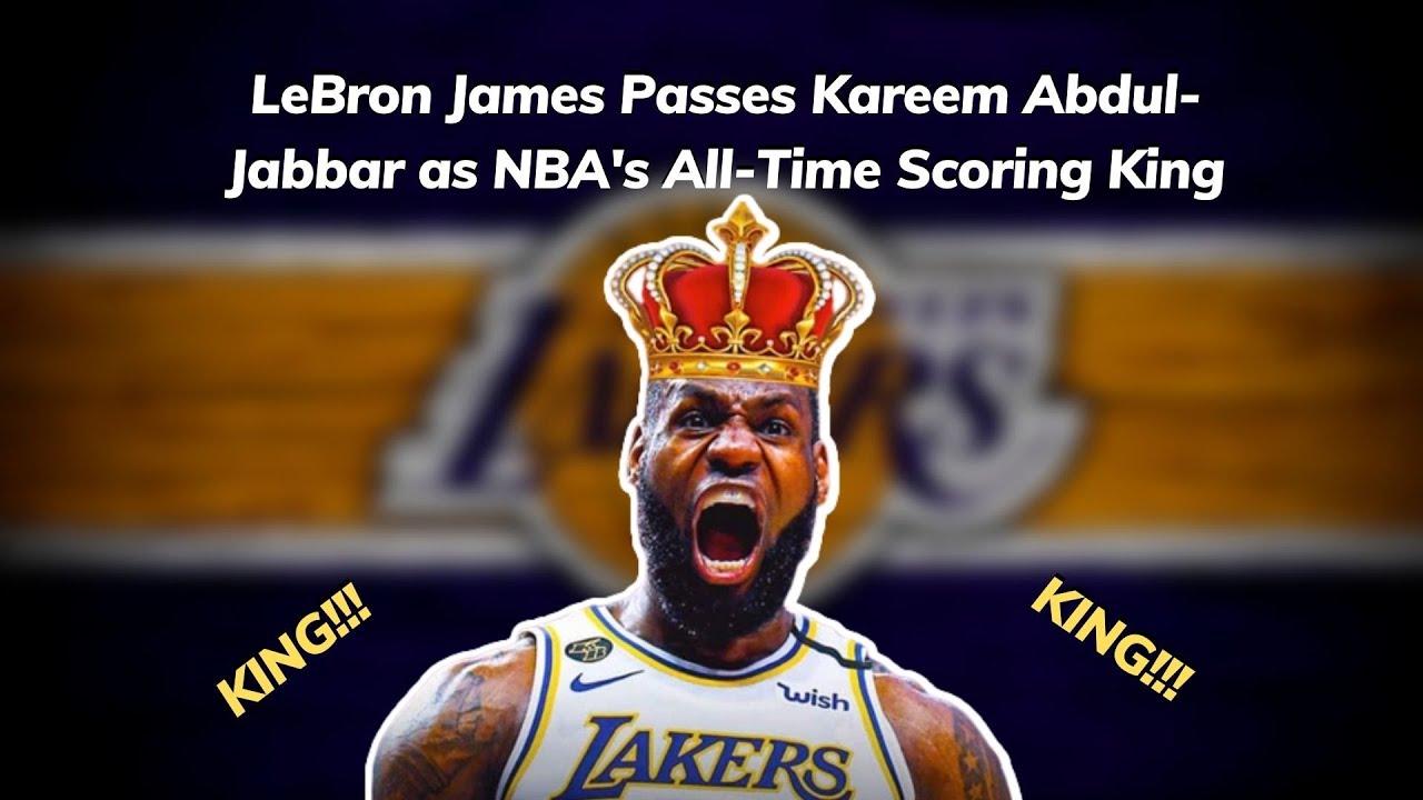 LeBron James Passes Kareem Abdul-Jabbar as NBA's All-Time Scoring King ...
