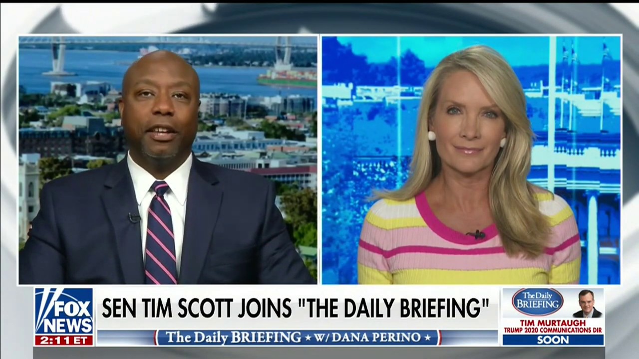 Senator Tim Scott Joins Dana Perino to Discuss Police Reform, Democrats ...