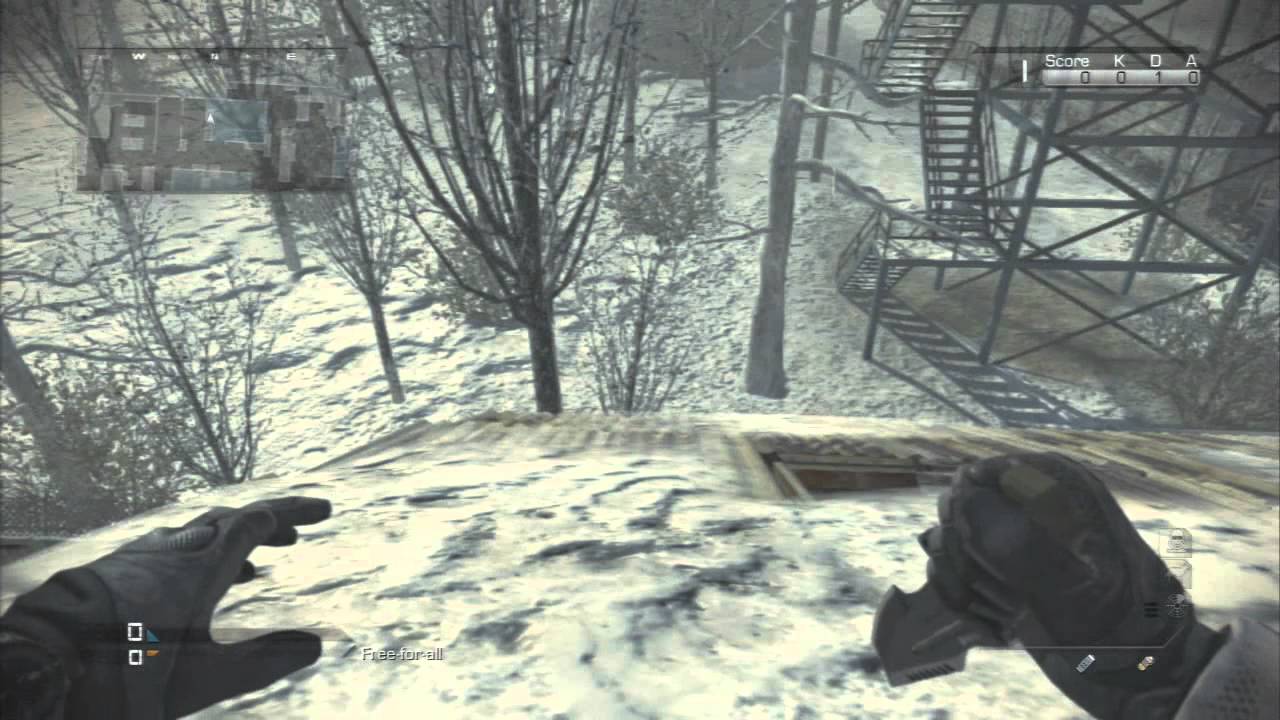 Call of Duty Ghosts Getting out of map Freight glitch - YouTube