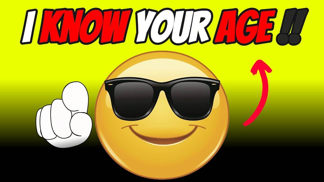 I Know Your age !! - YouTube