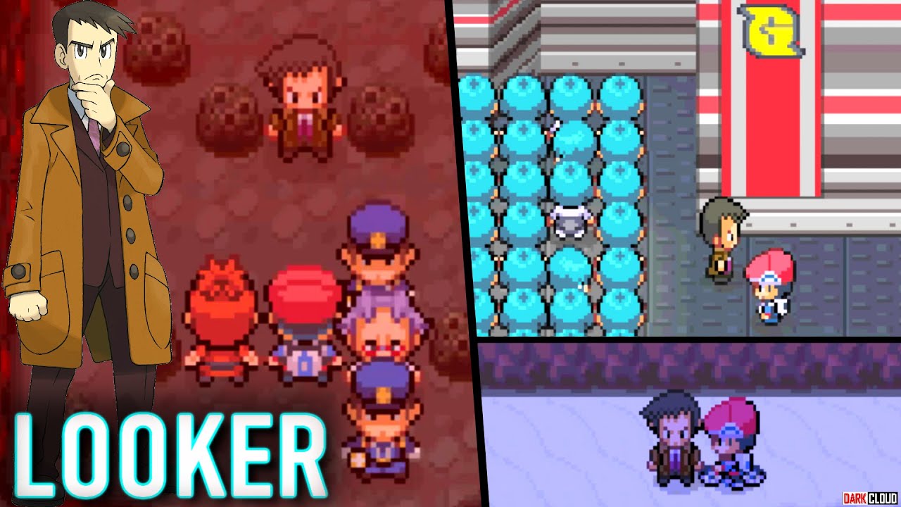 Pokémon Platinum All LOOKER Encounters - YouTube