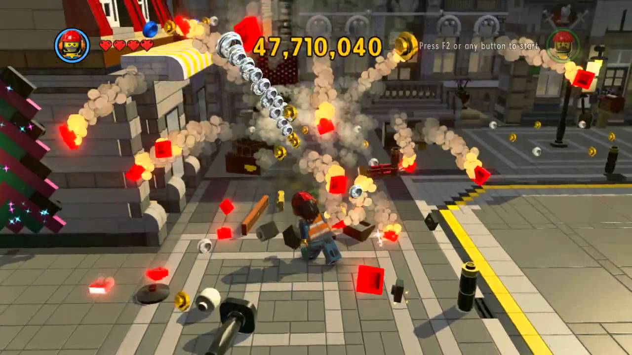 The LEGO Movie Video Game - Demolition Guy free roam - YouTube