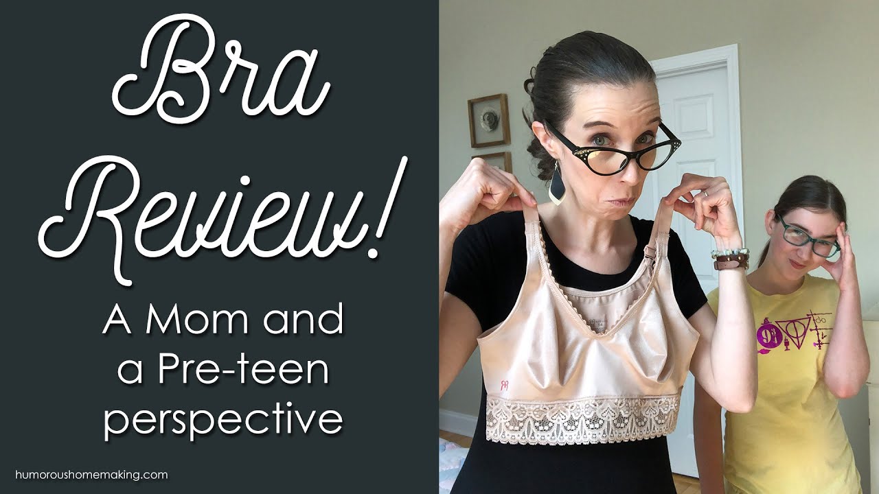 A Bra Review With Mom And Pre Teen Ruby Ribbon Youtube