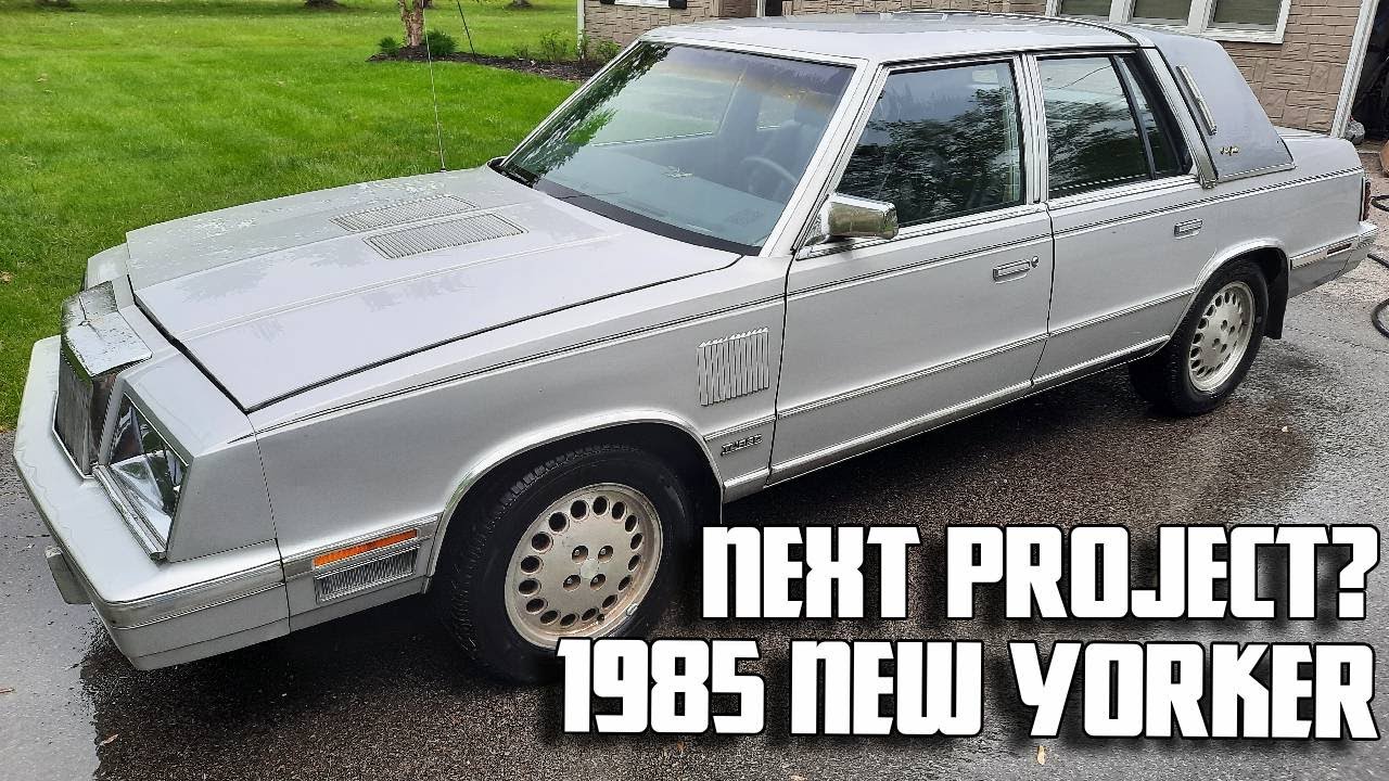 Next project car? 1985 Chrysler New Yorker - YouTube