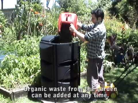 Earthmaker Composter Assembly - YouTube