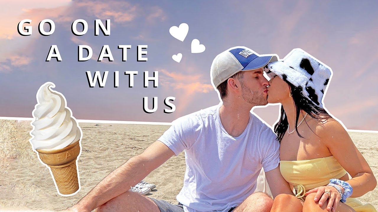 go on a beach date with us | VLOG - YouTube