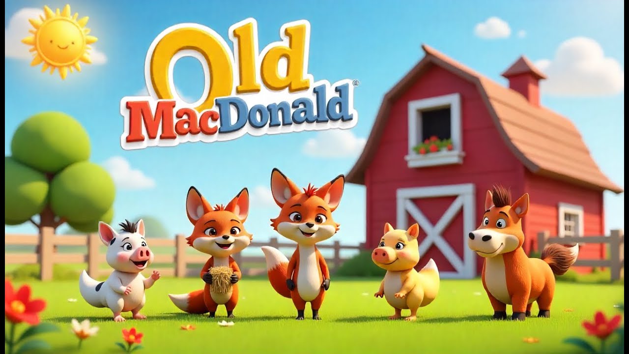 Old MacDonald Had a Farm 🐷🐮 | Fox Family Nursery Rhyme for Kids - YouTube