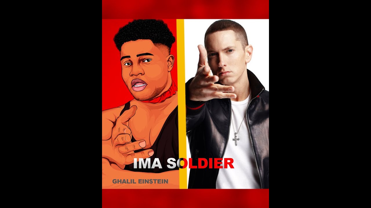 EMINEM & GHALIL EINSTEIN - IMA SOLDIER (REMIX Visualizer) - YouTube Music