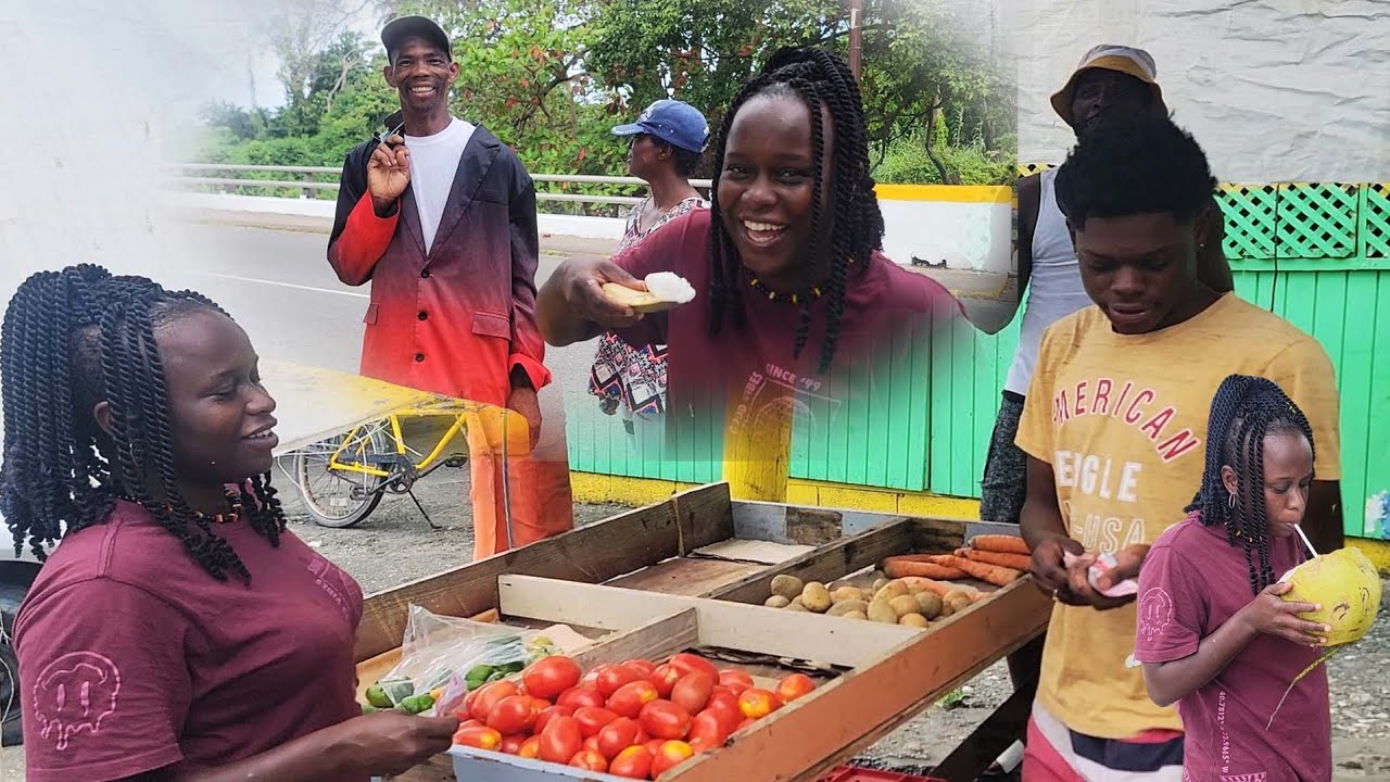 Street Market Buff Bay & Farm Cookout| Never Again will do this| 876 ...