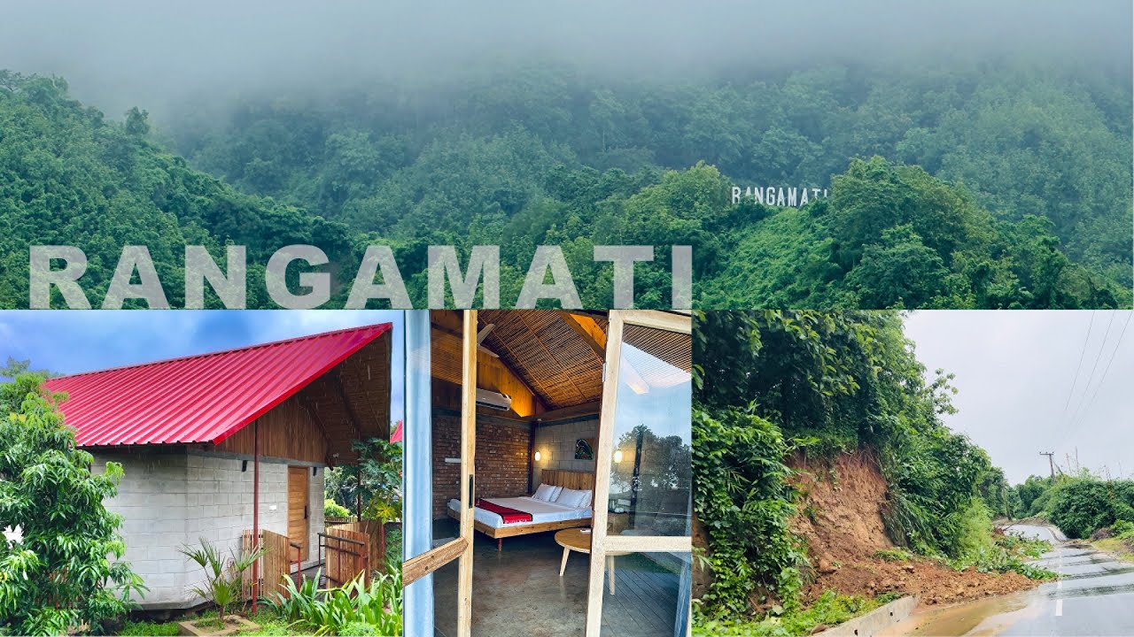 পাহাড় ধসের অভিজ্ঞতা 😳 ll Adventurous Rangamati Trip ll Bargee Lake ...