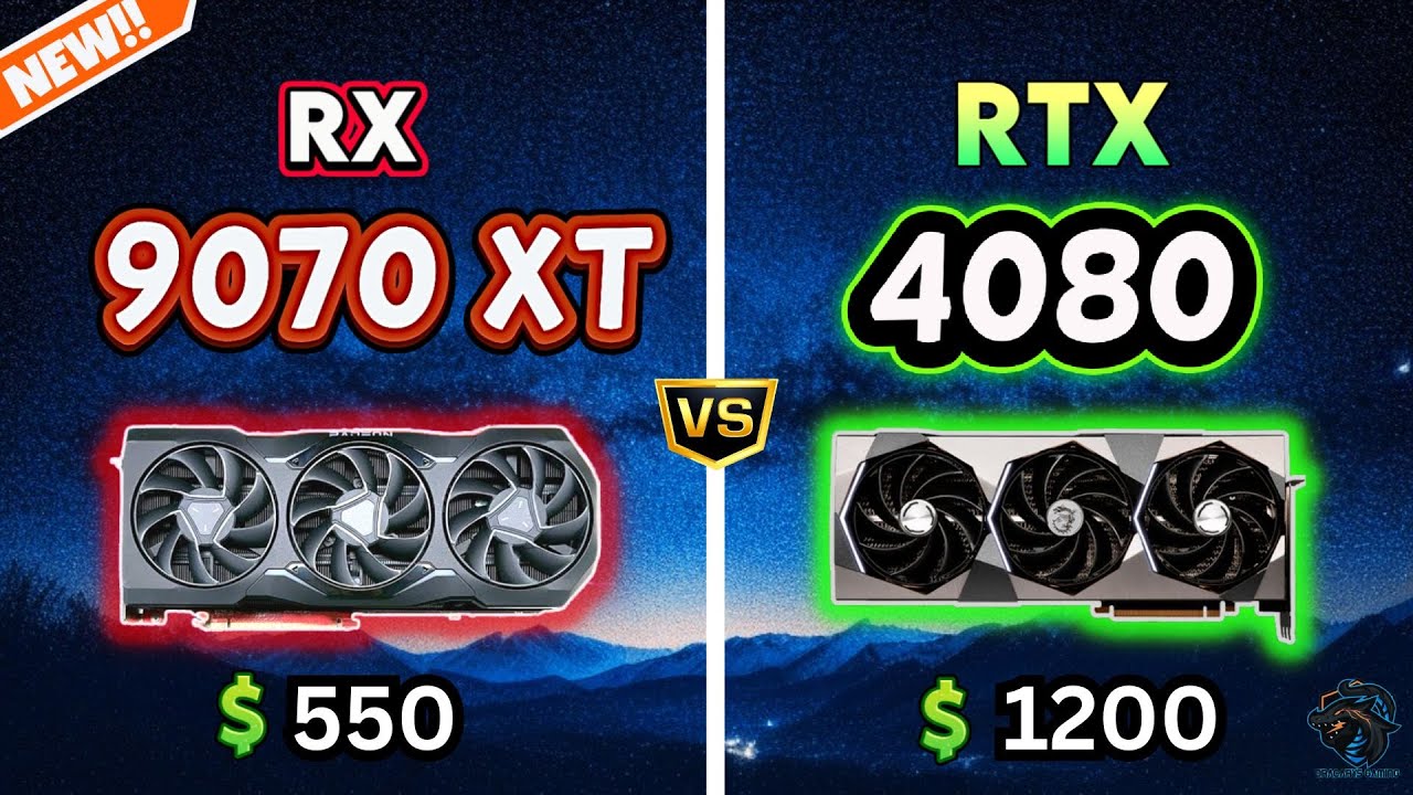 RX 9070 XT vs RTX 4080: AMD JUST NAILED IT! 🔥💪 - YouTube